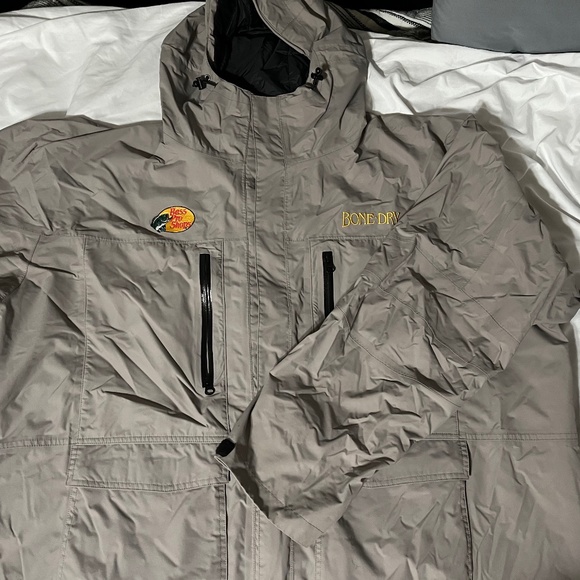 Jackets & Coats | Mens 3x Bass Pro Shop Bone Dry Water Proof Jacket ...